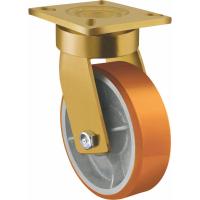 China Extra Heavy Duty 12 Inch Casters 2000kg Load Capacity Galvanized Shock Resistant for sale
