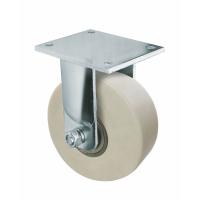 China Extra Heavy Duty MC Nylon Caster 6 8 10 Inch Brake Rigid 2000kg 2400kg Load Capacity for sale