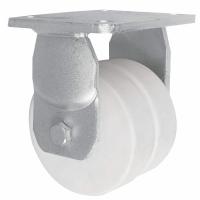China Industrial Trolleys Nylon Casters Super High Load Universal Caster Twin Wheel 1000kg for sale