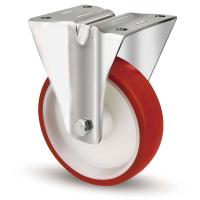 China Industrial Heavy Duty PU Swivel Caster Wheel 5 6 8 10 Inch 360 Degree for sale
