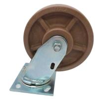 China 6 Inch 150 mm High-Temperature Nylon Heavy-Duty Universal Caster Wheel 300 kg Load for sale