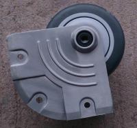 China 3 Inch Zinc Alloy TPR Wheel Ball Bearing Industrial Caster for Flight and Road Cases for sale