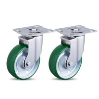 China Industrial Mid Heavy Duty Swivel Caster Wheel 200-300kg Load Capacity 4-6 Inch Sizes for sale