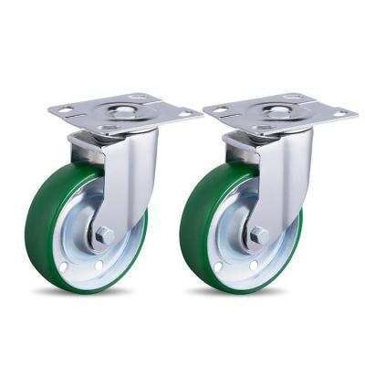 China Industrial Mid Heavy Duty Swivel Caster Wheel 200-300kg Load Capacity 4-6 Inch Sizes for sale