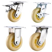 China Heavy Duty PP Swivel Trolley Caster Wheels 4 to 8 Inch 260 to 460 kg Capacity for sale