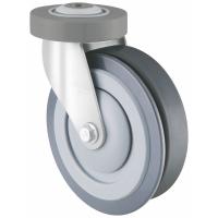China TPR 5 Inch 125 mm Swivel Caster for Shopping Cart 70-120 kg Load Capacity for sale