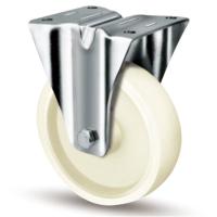 China 100 mm European Style Plastic Swivel Caster Wheel 120 kg Load Capacity for Trolley Industrial Use for sale