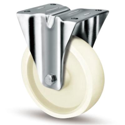 China 100 mm European Style Plastic Swivel Caster Wheel 120 kg Load Capacity for Trolley Industrial Use for sale