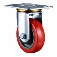 China 3 Inch Zinc Alloy TPR Wheel Ball Bearing Industrial Caster for Flight and Road Cases for sale