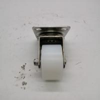 China Heavy Duty Top Plate Swivel Caster 2.5 Inch PA Nylon Wheel Total Brake Stainless Steel SUS 304 300kg Load for sale