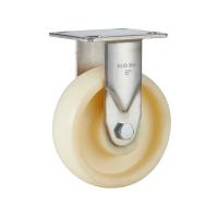 China Heavy Duty Stainless Steel Nylon Caster Wheels 4-8 inch SUS304 Trolley Casters for Machinery Equipment for sale