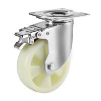 China Polypropylene Medium Duty Casters with Top-Plate Mount - 75-150mm Wheel Sizes, 120-200kg Load Capacity for sale