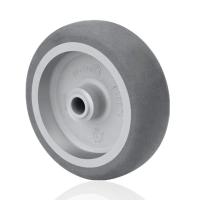 China 2 Inch 50mm TPR Twin Wheel Swivel Caster 60kg Capacity Double Wheel Trolley Caster for sale