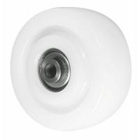 China Industrial Nylon Caster Wheels 100mm 125mm Heavy Duty Twin Swivel Rigid Trolley Castors for sale