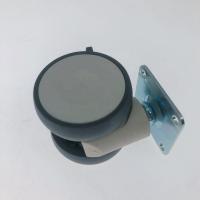 China 2 Inch 50mm Heavy Duty Swivel Caster TPR Wheel 150kg Load Medical Equipment Caster for sale