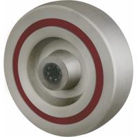 China PPBN Double Ball Bearing Caster Wheels 100mm 125mm 200-250kg Load Capacity Industrial Cart for sale