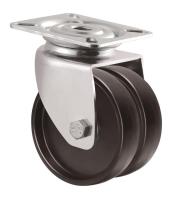 China European Style 2 inch 3 inch Polypropylene Swivel Casters 60-100 kg Light Duty Wheels for sale