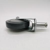 China 3 Inch 75mm TPR Industrial Medium Duty Swivel Caster Wheel 70kg Load Capacity for sale