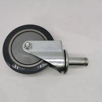 China 3 Inch 75mm TPR Industrial Medium Duty Swivel Caster Wheel 70kg Load Capacity for sale