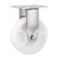 China Heavy Duty Nylon Wheel Stainless Steel Swivel Casters 4 to 8 Inch 250 to 400 kg Capacity for sale