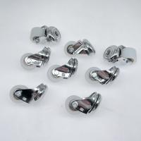 China Industrial Cast Nylon Caster Wheels 35mm 100kg Load with Galvanized Steel Bracket for sale