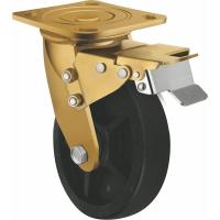 China Super Heavy Duty Industrial Caster Wheel 10000kg Load Capacity OEM Factory Swivel Fixed Brake for sale