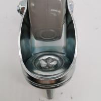 China 3 Inch 75mm PU Caster Wheels 70kg Load Capacity for Industrial Trolley Furniture for sale