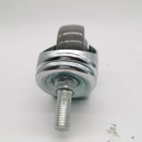 China 3 Inch 75mm PU Caster Wheels 70kg Load Capacity for Industrial Trolley Furniture for sale