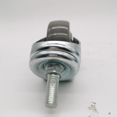 China 3 Inch 75mm PU Caster Wheels 70kg Load Capacity for Industrial Trolley Furniture for sale