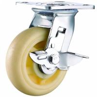 China Heavy Duty Industrial PP Caster Wheels 4 to 8 Inch 260 to 460 kg Capacity Polypropylene for sale