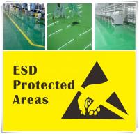 China 125mm Industrial ESD Anti-Static PU Caster Wheels 130kg Medium Duty Conductive Swivel Casters for sale
