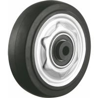 China Japanese Style Heavy Duty Rubber Swivel Caster Wheels 150mm 300kg for Industrial Trolley for sale