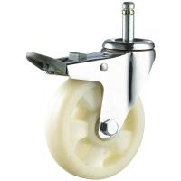 China Thread Stem PP Caster Wheels 3-5 Inch Light Duty Furniture Casters 70-130kg Load for sale