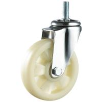 China Thread Stem PP Caster Wheels 3-5 Inch Light Duty Furniture Casters 70-130kg Load for sale