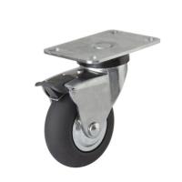 China 2 Inch 3 Inch Light Duty Swivel Caster Wheels PU TPR 50mm 75mm Furniture Casters for sale