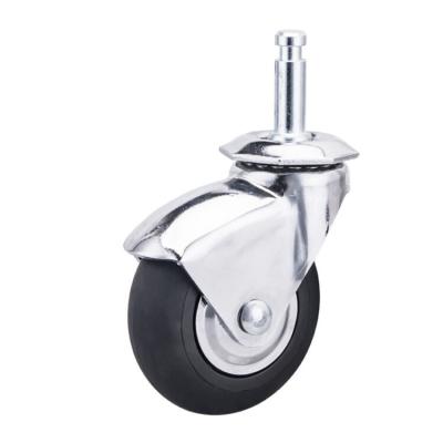 China 2 Inch 3 Inch Light Duty Swivel Caster Wheels PU TPR 50mm 75mm Furniture Casters for sale