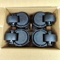 China Leveling Adjustable Caster Wheel Heavy Duty 50kg Load Capacity Retractable Swivel Casters for Industrial Machine Cabinet for sale