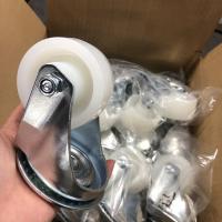 China 2.5 inches 63mm Big ball race 80kg Nylon caster wheel for plant aluminum case for sale