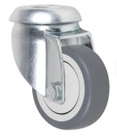 China Factory Price 40-60KG Load Capacity European Caster Light Duty 3Inch 75mm Swivel Trolley Casters for sale