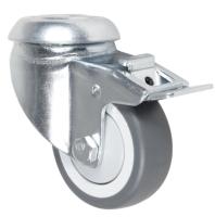 China Factory Price 40-60KG Load Capacity European Caster Light Duty 3Inch 75mm Swivel Trolley Casters for sale