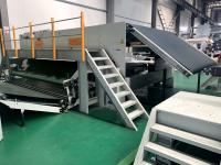 China High-Accuracy Semi-Auto Nonwovens Production Line with 2500-3000mm Working Width and 1-15m/min Line Speed for Mattress and Soft Wadding for sale