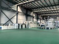 China High-Accuracy Semi-Auto Nonwovens Production Line with 2500-3000mm Working Width and 1-15m/min Line Speed for Mattress and Soft Wadding for sale