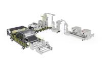 China Automatic High-Accuracy Hot Calender Nonwovens Production Line with 2000-2400mm Working Width and ≤80m/min Line Speed for sale