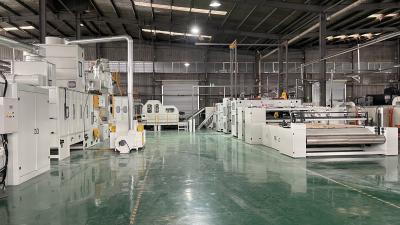 China High-Accuracy Needle Punched Nonwovens Production Line for Automotive Interiors with Customizable Dimensions and 500–1200 g/㎡ Weight Range for sale