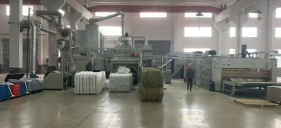 China High-Accuracy Jute Felt Needle-punching Production Line with 200-1200 g/㎡ Capacity and Customizable Dimensions for sale