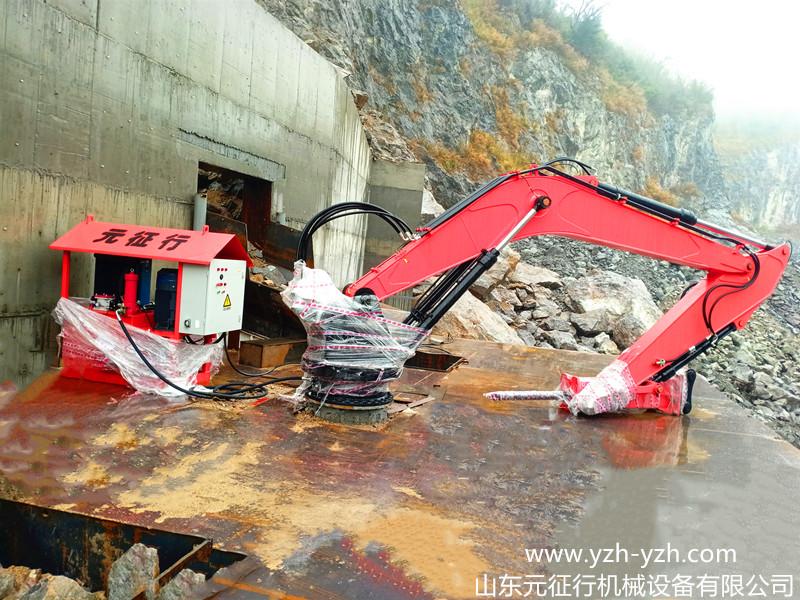 Pedestal booms system