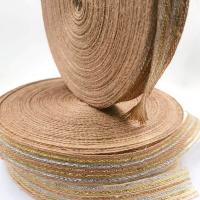 China Jute Ribbon Eco Friendly Fishing Line 50% Jute 15% Polyester 35% Pe Material for Bags for sale