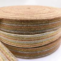 China Jute Ribbon Eco Friendly Fishing Line 50% Jute 15% Polyester 35% Pe Material for Bags for sale