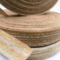 China Jute Ribbon Eco Friendly Fishing Line 50% Jute 15% Polyester 35% Pe Material for Bags for sale