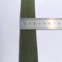 China Size Customizable Eco-Friendly Pure Polyester Herringbone Webbing for Wear Resistance for sale